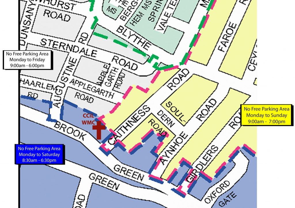 Change of Parking Restriction Area at CCiL’s Worship and Ministry ...